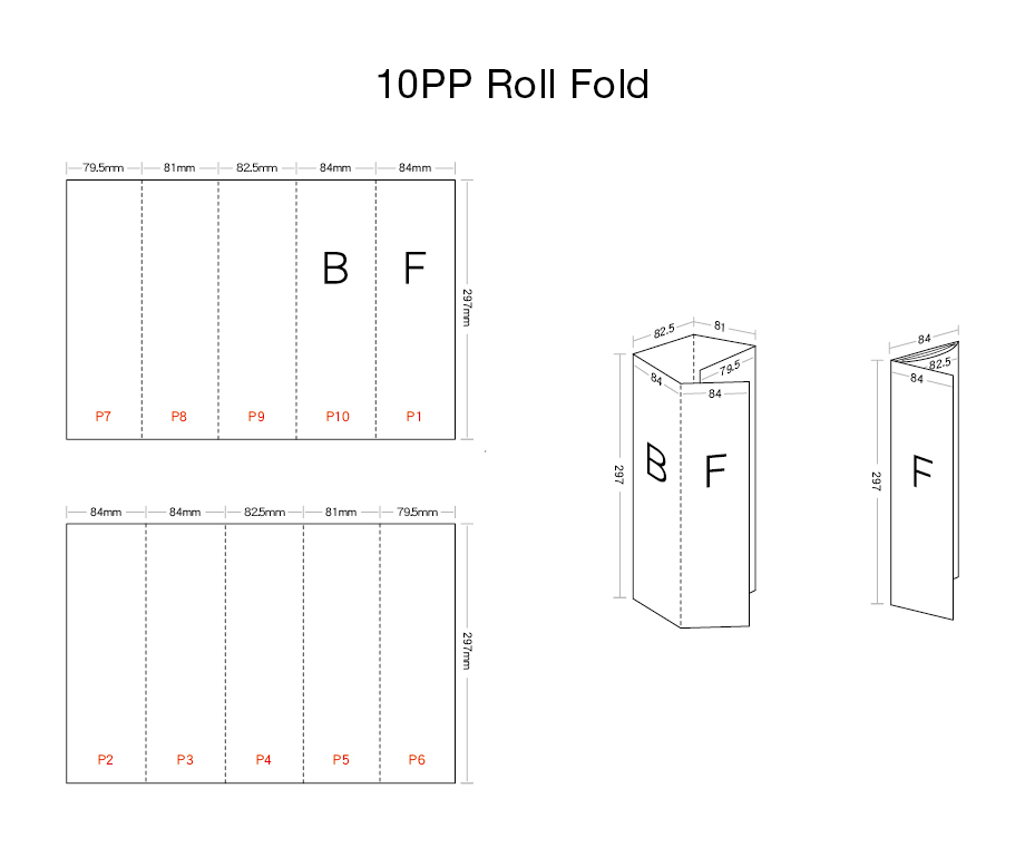 fold, folded leaflet, fold leaflet, folded flyer, folding - e-print